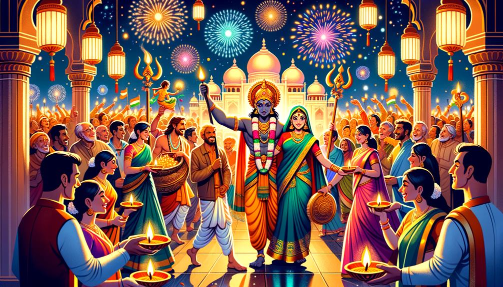 Diwali's Origins: A Mythological View - Mythology Vault