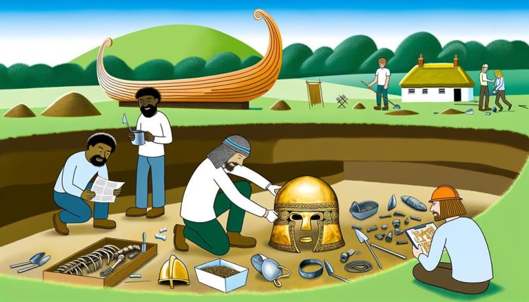 Sutton Hoo Treasure Unearthed - Mythology Vault