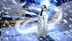 Yuki-onna Snow Spirit Stories - Mythology Vault