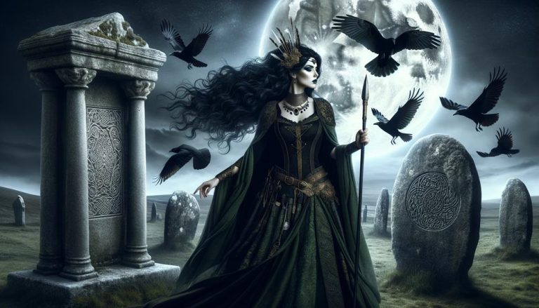 Morrigan Celtic War Goddess Lore - Mythology Vault