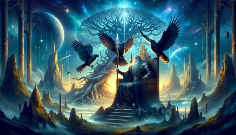 Odin Norse Realm Allfather - Mythology Vault