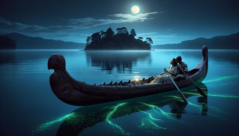Hinemoa and Tutanekai Eternal Love - Mythology Vault