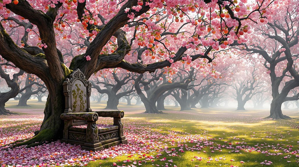 Queen Mothers Peach Orchard Immortality - Mythology Vault